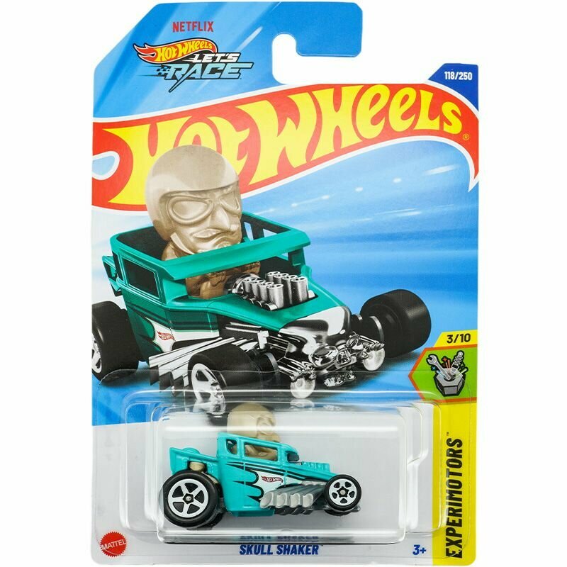 Машинка Mattel Hot Wheels 2025 C4982-Skull Shaker