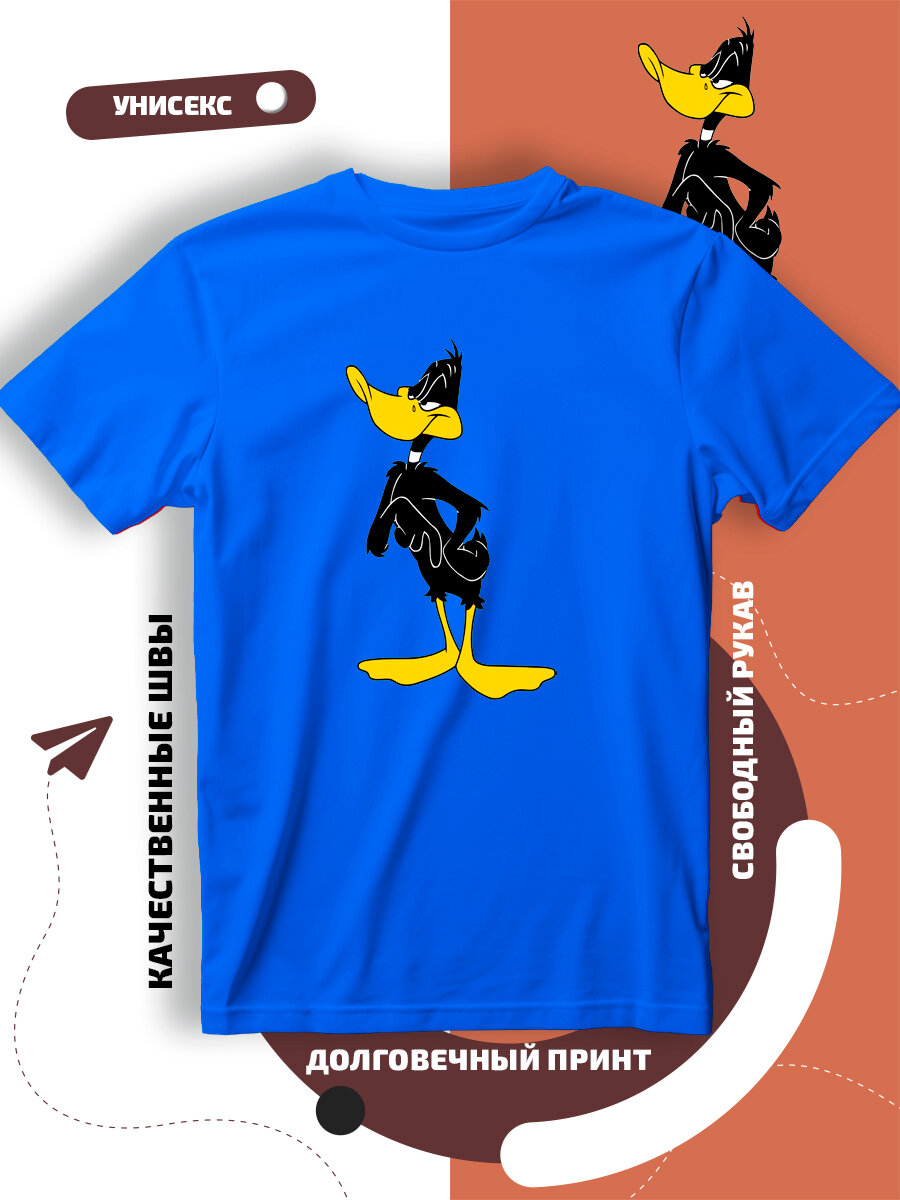 Футболка даффи дак daffy duck утка