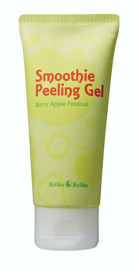 HOLIKA HOLIKA Гель-пилинг для всех типов кожи лица Smoothie Peeling Berry Apple Festival отшелушивающий, 120 мл