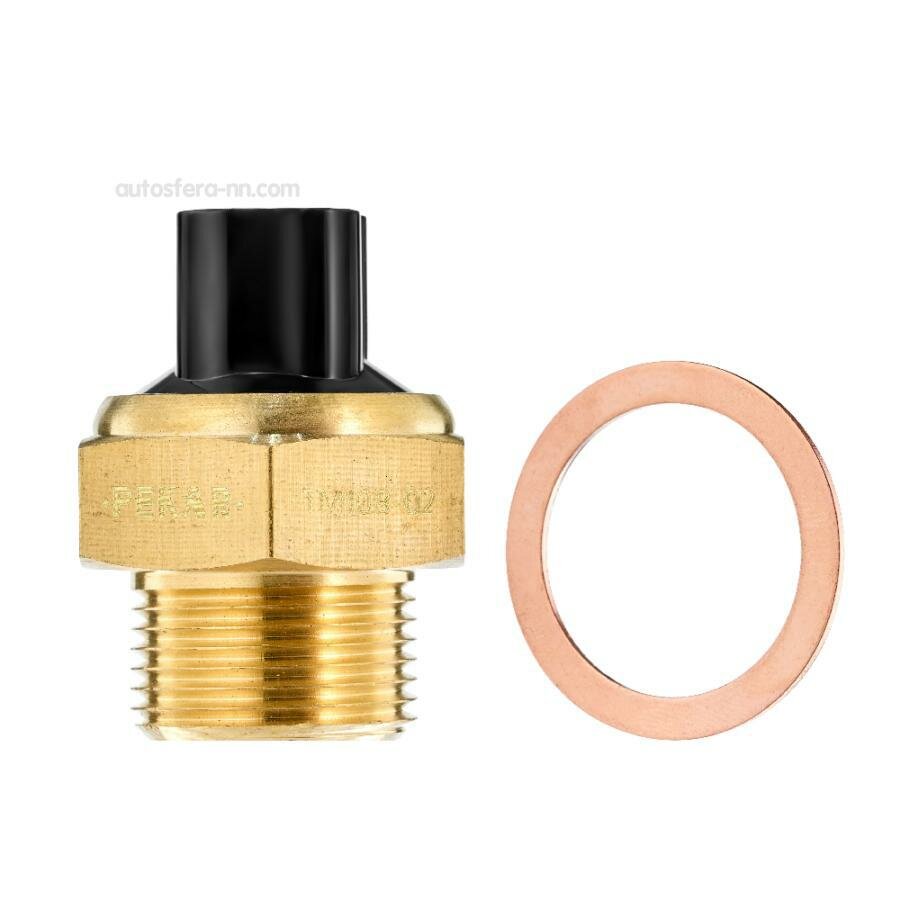 PEKAR TM108380800002 Датчик включения электровентилятора °С 87/82 АЗЛК 2141; ВАЗ 2103-2107,2108,2109; ГАЗ 3110,3302,2217