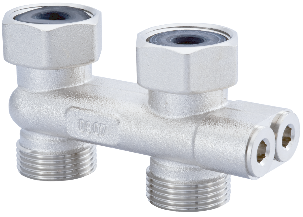 Обводной переходник hummel, для радиаторов, прямой, с плоским уплотнением