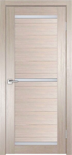 Межкомнатная Дверь Verda Z-4 Лиственница Кремовая со Стеклом Сатинат Белый 2000х800мм (Полотно 1шт) / Верда.