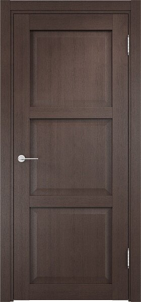 Межкомнатная Дверь Verda Рома 07 Венге Глухая 1900х550мм (Полотно+Коробка+5 Наличников) / Верда.