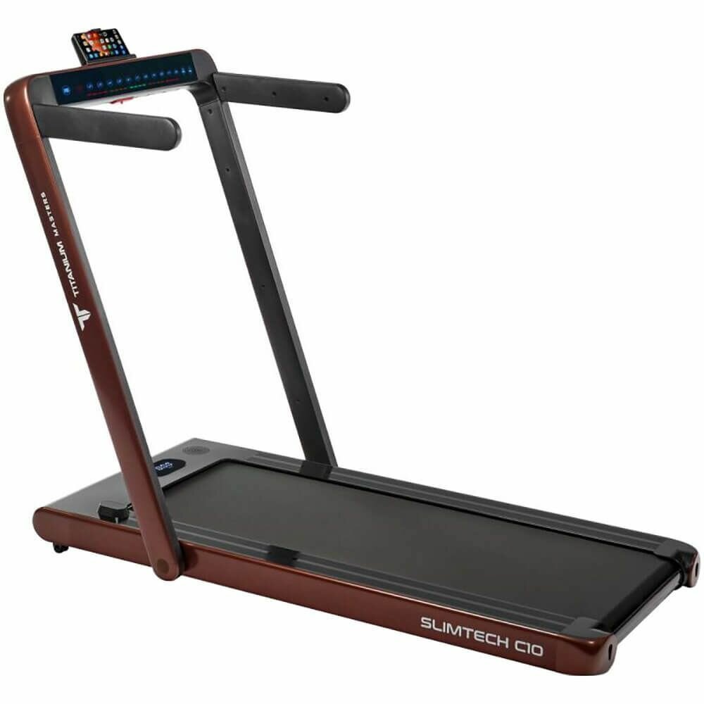 Беговая дорожка Titanium "Masters Slimtech C10", складная, транспортировочные колеса