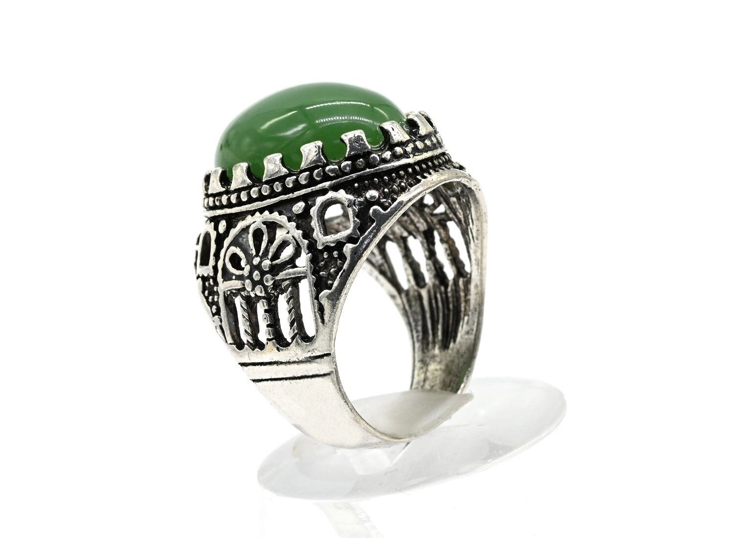 Кольцо, агат