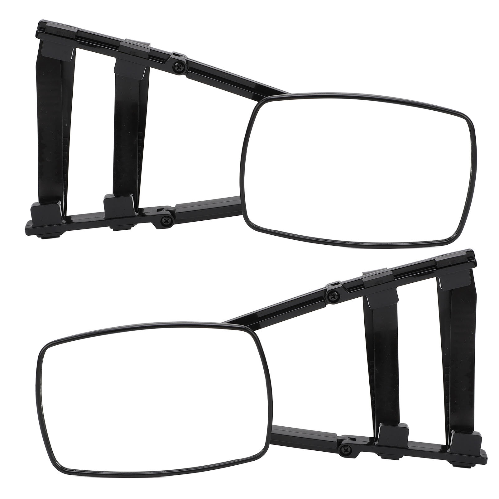 1параудлинителейбуксировочныхзеркал(левоеиправое), регулируемыена360градусов, сулучшеннойбезопасностью, креплениеназажиме, длябуксировкиавтомобиля, прицепа, грузовика, автодома.