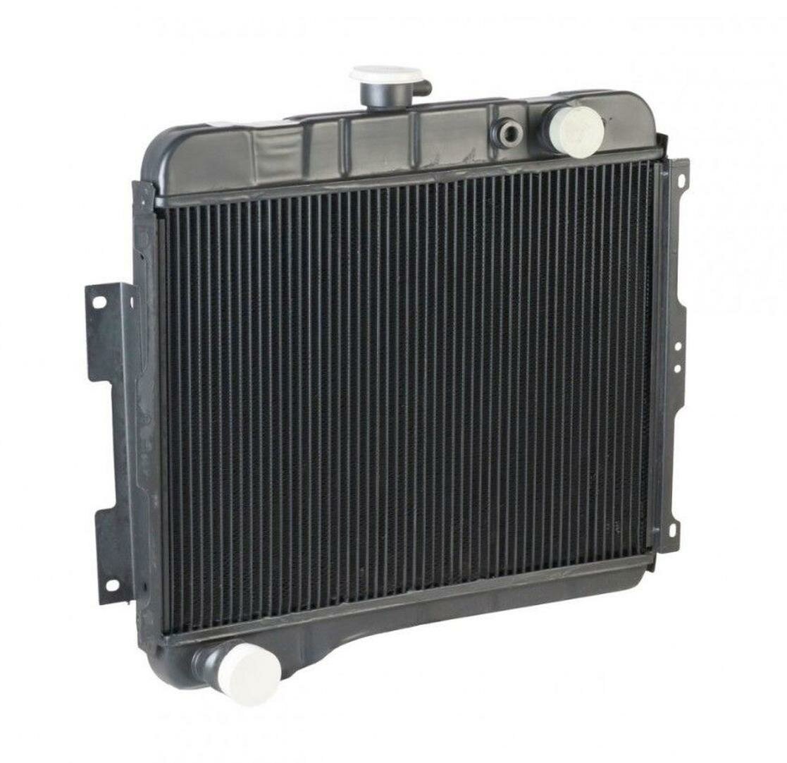 Радиатор охлаждения ГАЗ 24-1301010-01 2-х рядный (медно-латунный, трубчато-ленточный) ШААЗ