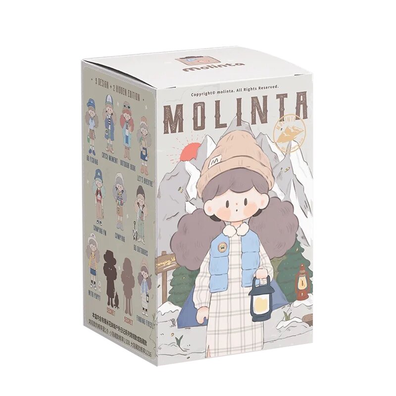 Фигурки единорогов Ticify Molinta для кемпинга Single Box 1PCs