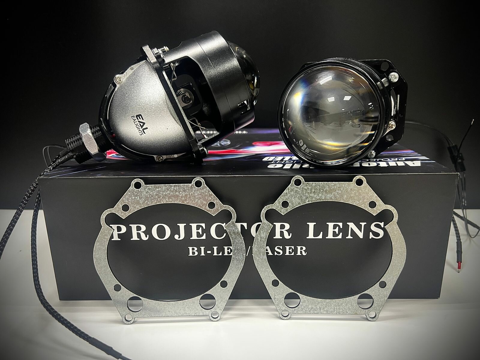 Светодиодные линзы 2.5 для Daewoo Nexia I Рестайлинг 2008 - 2016 / Би лед на Нексия