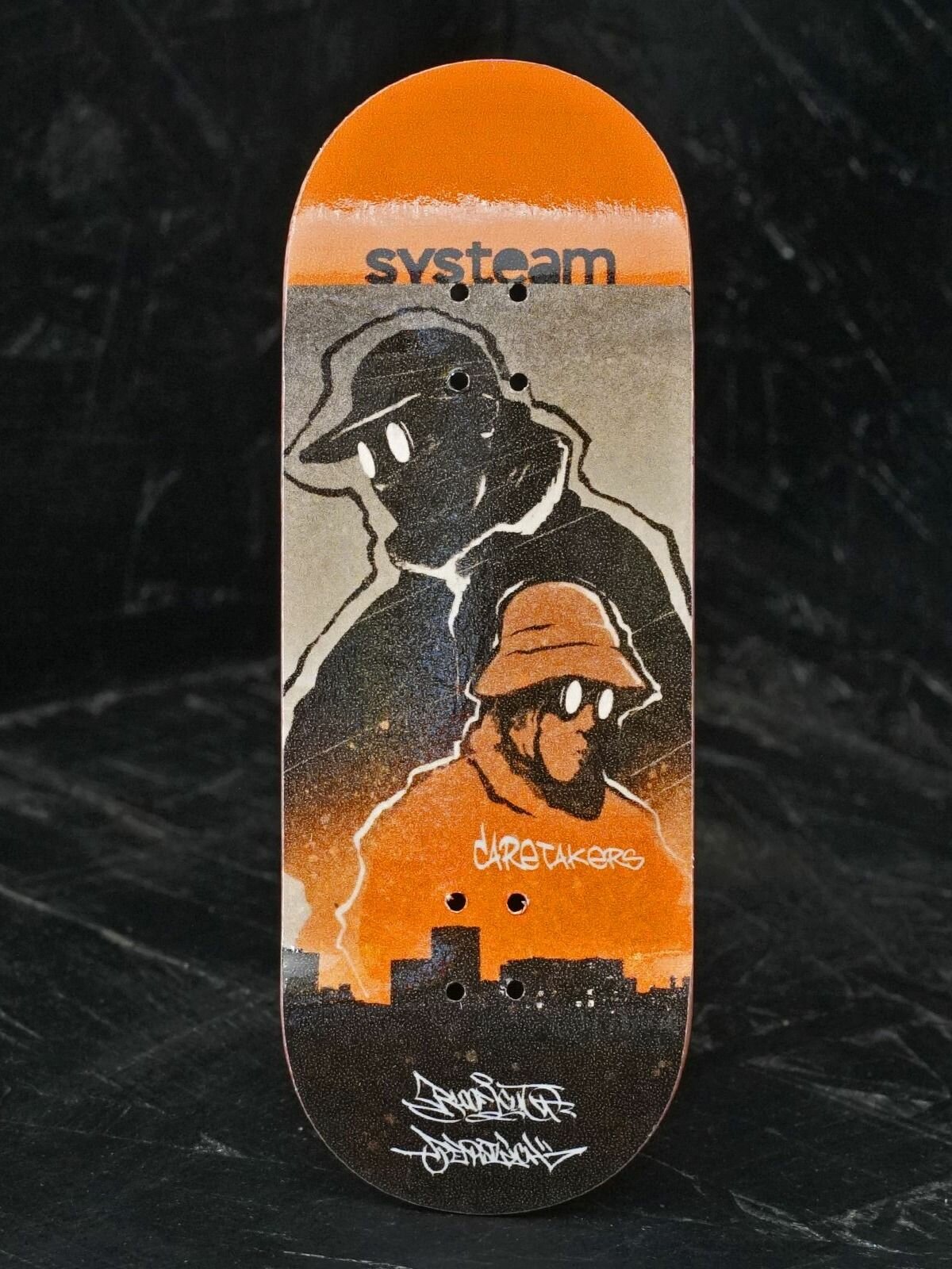 Дека для фингерборда Systeam x Bloodmasta Cut Caretakers SF01 35 x 98