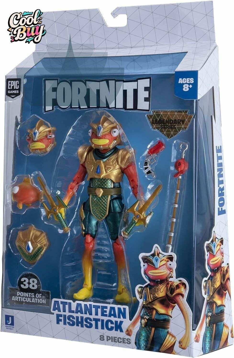 Fortnite - Фигурка LS Atlantean Fishstick - Карась с аксессуарами