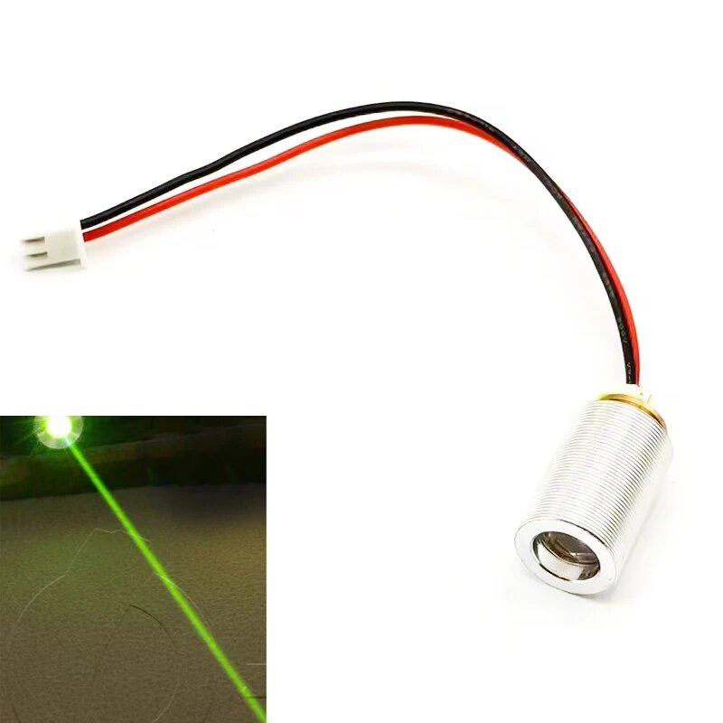 Kedomai Зелено-желтый лазерный модуль 555 нм 10-20 мВт