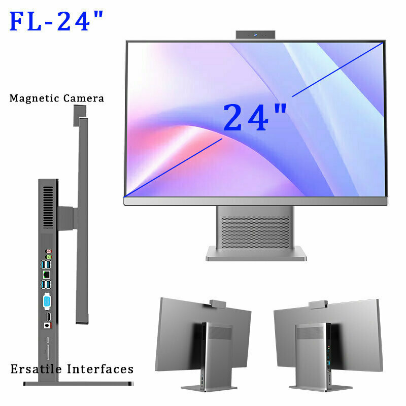 Компьютер "FL24", диагональ 24", Windows 11, i5-12450H, SSD 1TБ, 32ГБ RAM