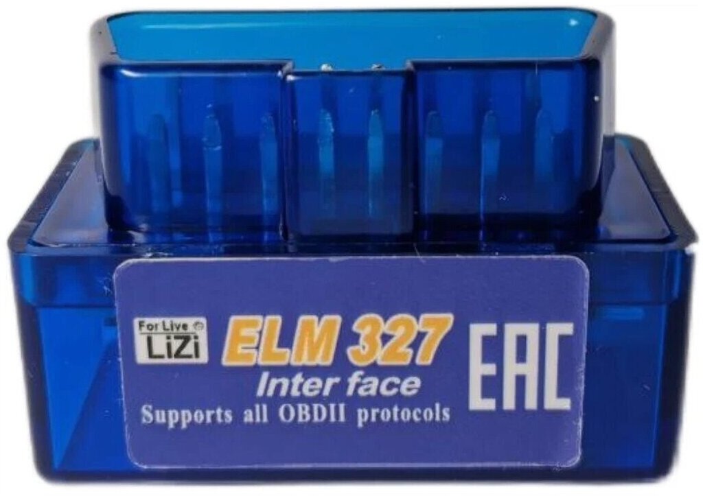 Автосканер ошибок и параметров датчиков авто ELM-327 OBD 2 v2,1