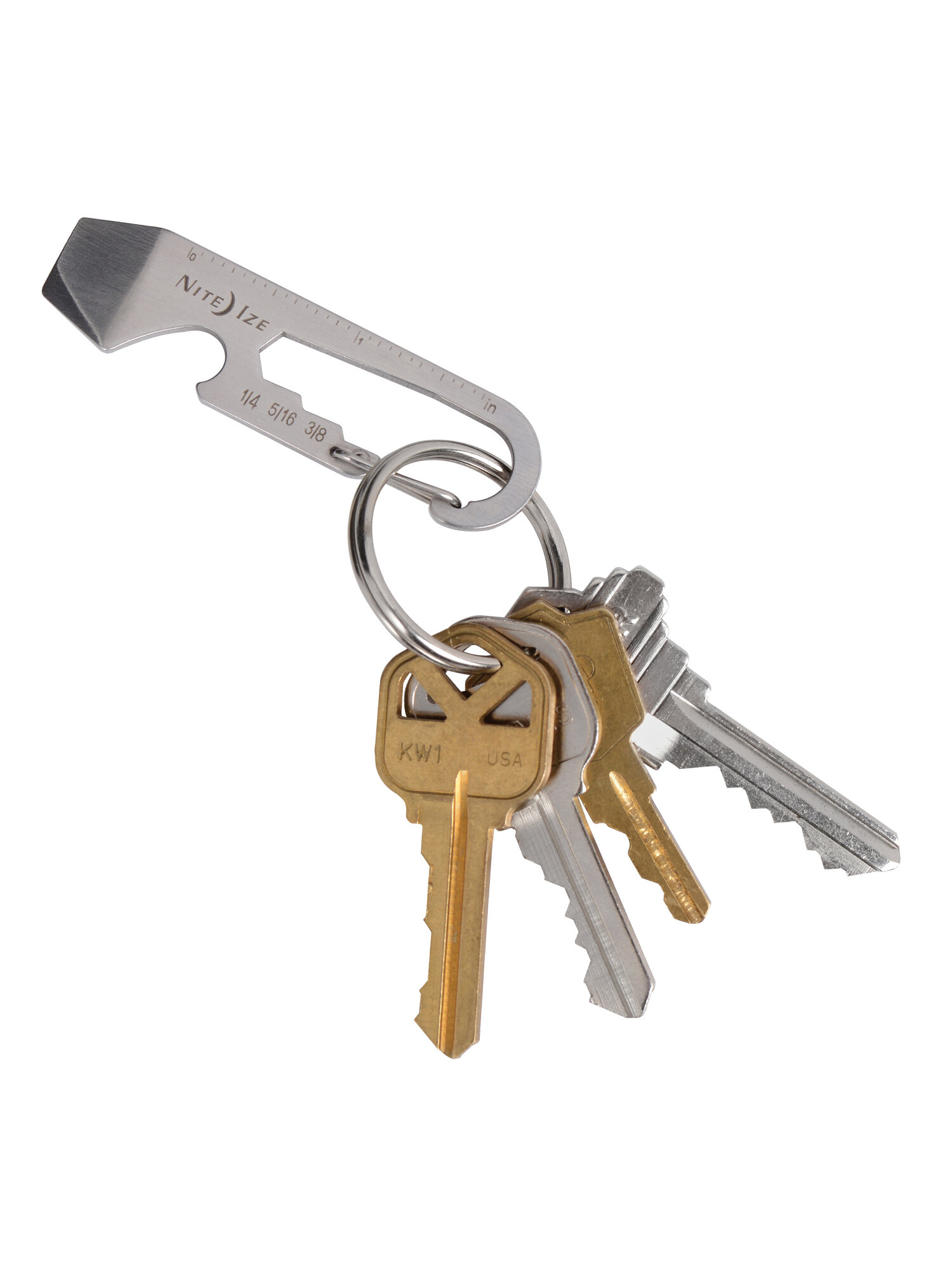 Мультитул-брелок edc Nite Ize DoohicKey Key Tool - Стальной — фото 1