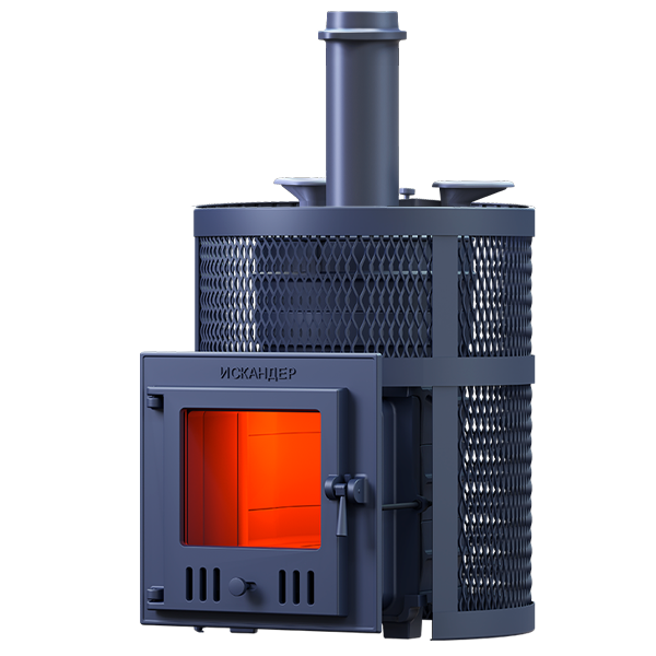 Печь банная Искандер ЗК 18 (М) Pro Ураган (Технолит)