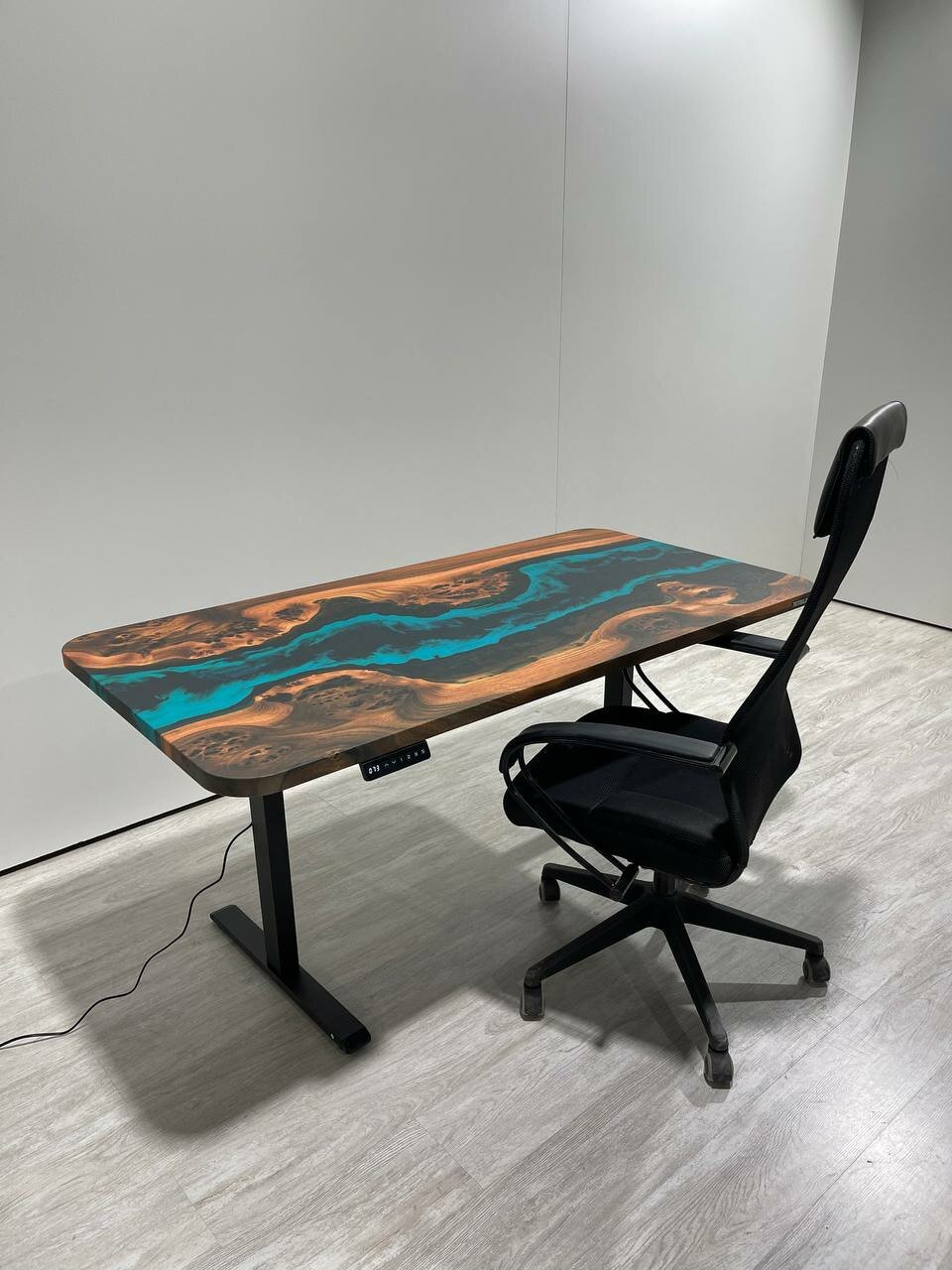 Стол компьютерный с подъемным механизмом дизайнерский лофт THETABLE•RU 160х80 4.5/14.1