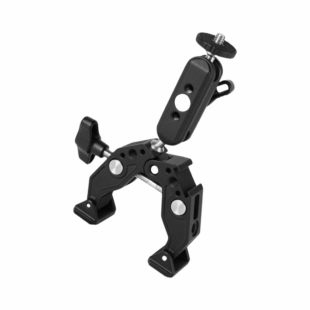 1/4 резьбовое соединение U-образный зажим для гороха Универсальный C-образный магический кронштейн Зажим для крабов