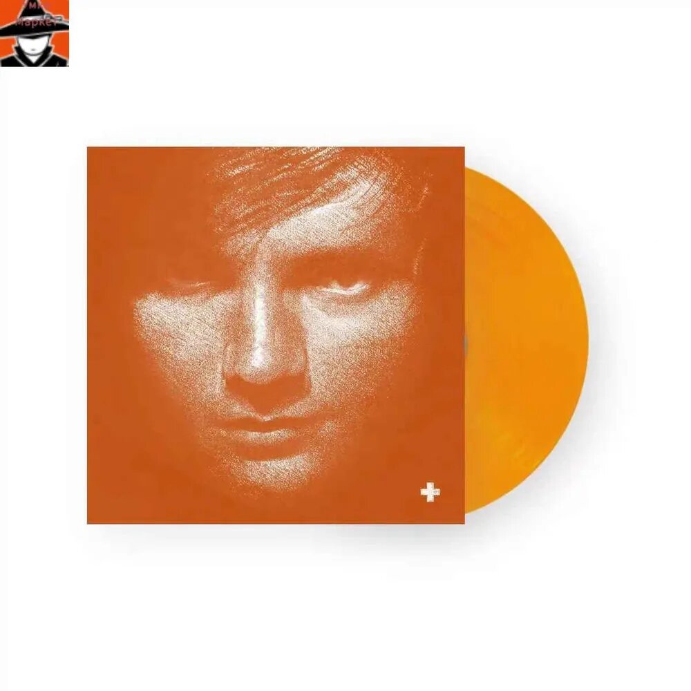 Эд Ширан + Плюс Лимитированная оранжевая виниловая пластинка LP Ed Sheeran 1 LP