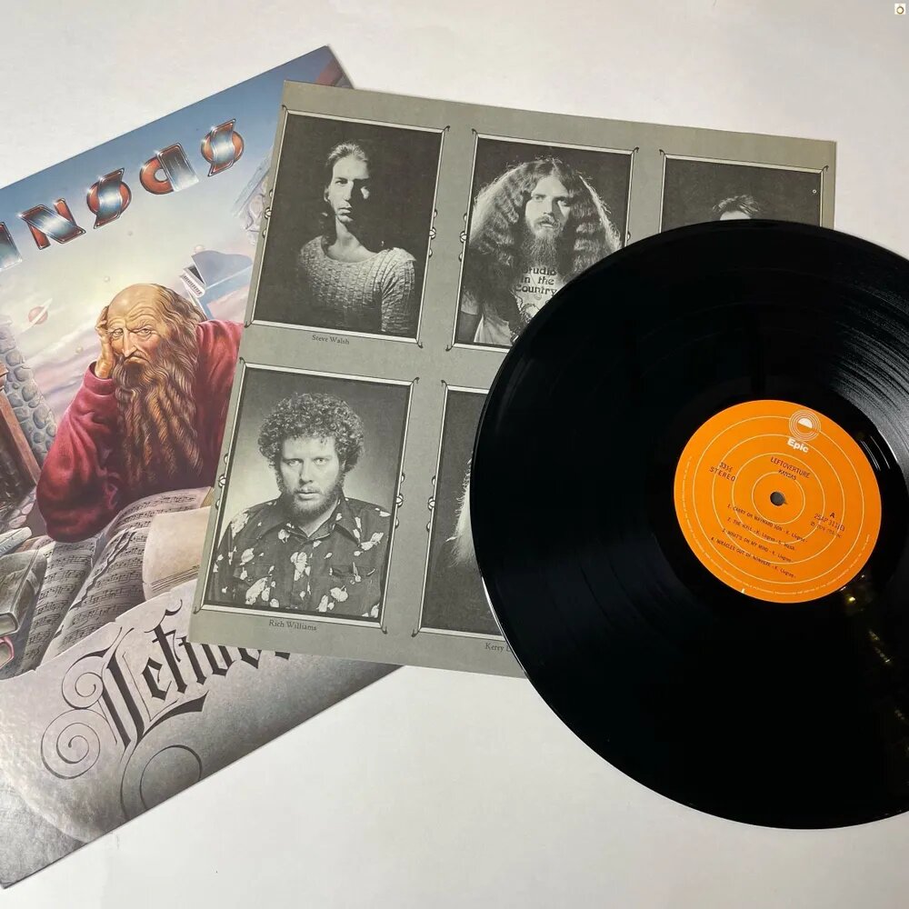 Kansas - Leftoverture - Виниловая пластинка (LP) арт-рок, прогрессив-рок 1976 Япония — фото 1