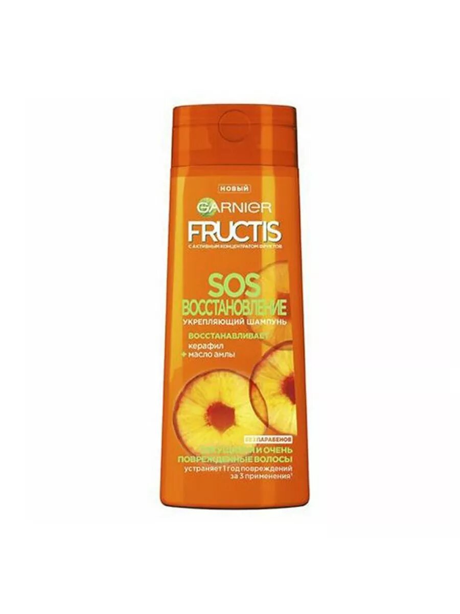 Шампунь Garnier Fructis SOS Восстановление для секущихся и о