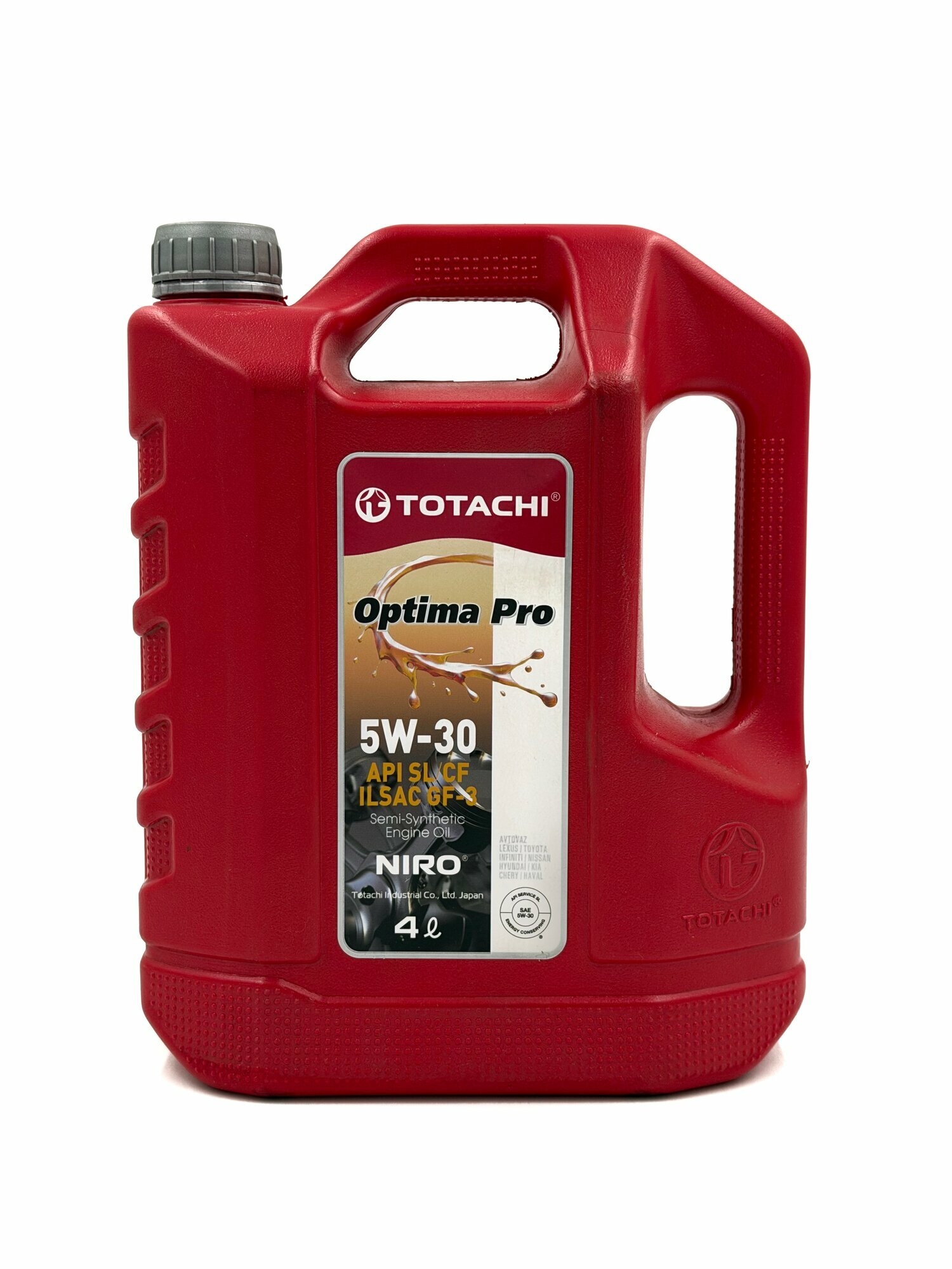 Масло моторное TOTACHI NIRO Optima Pro 5W-30, 4 литра, для авто