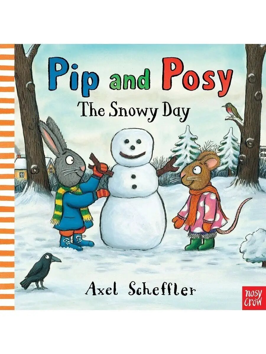Pip and Posy The Snowy Day | Pip wants to build a snowRABBIT, but Posy wants a snowMOUSE!
