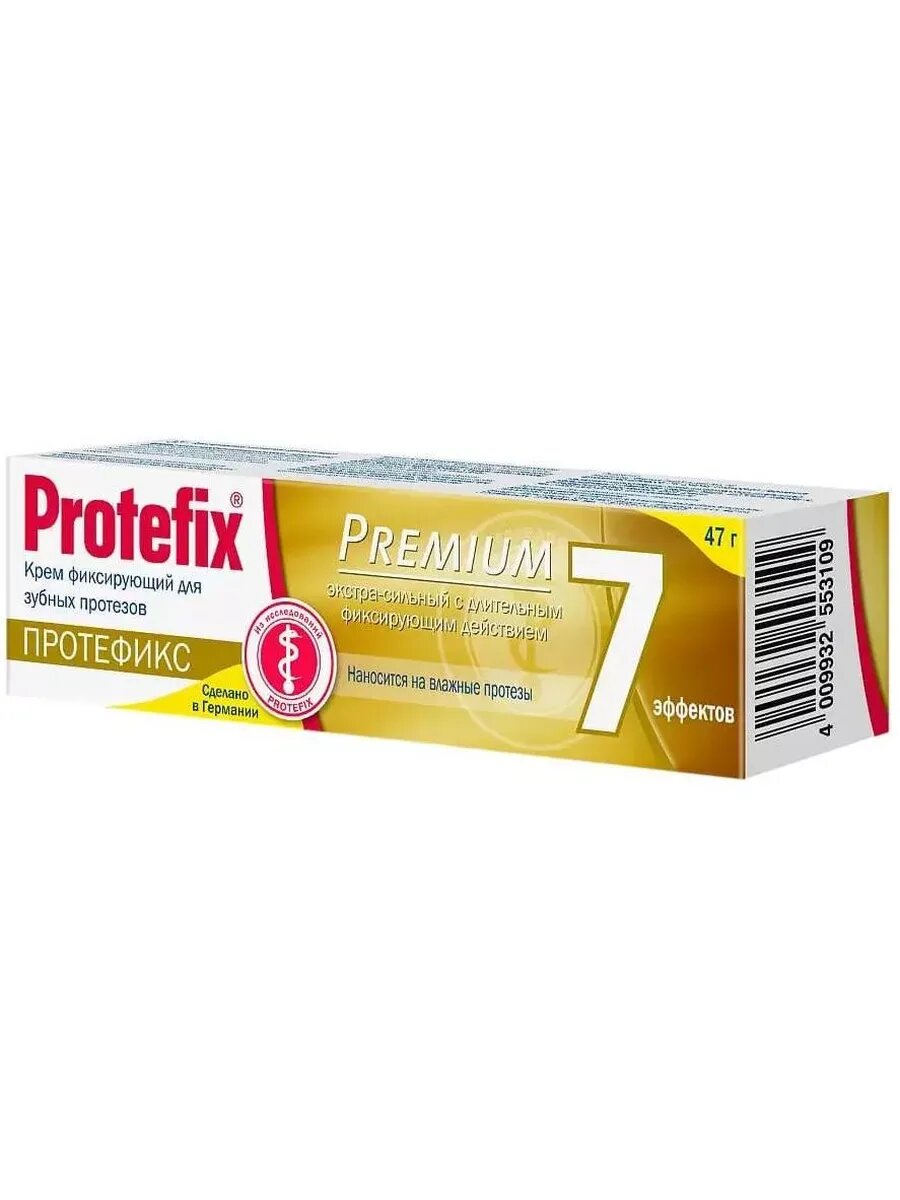 Протефикс Премиум, крем для фиксации зубных протезов, 40мл