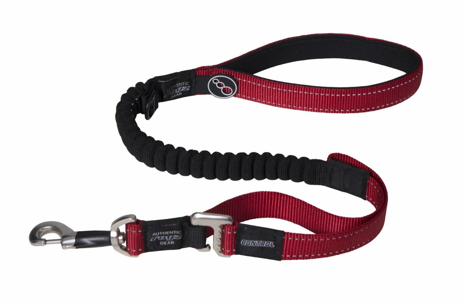 Поводок 2в1 с системой "антирывок", размер XL, красный (ЮАР)