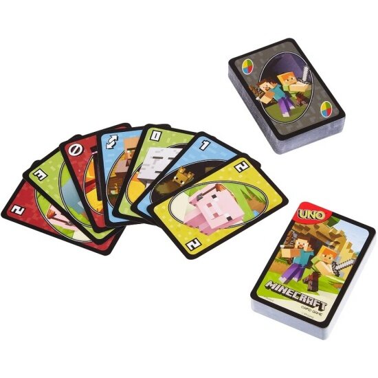 Настольная игра Mattel UNO Minecraft — фото 1