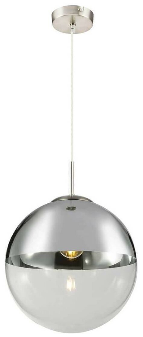 Подвесной светильник Toplight Glass TL1203H-51CH, цвет Хром/Никель, материал Металл/Стекло