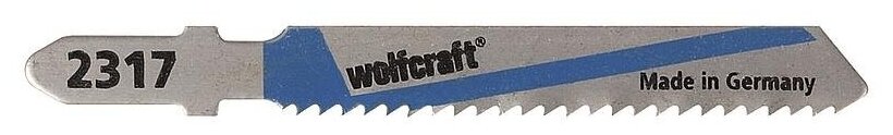 Пилки для электролобзика HSS по металлу Wolfcraft, 2317000, 2 шт.