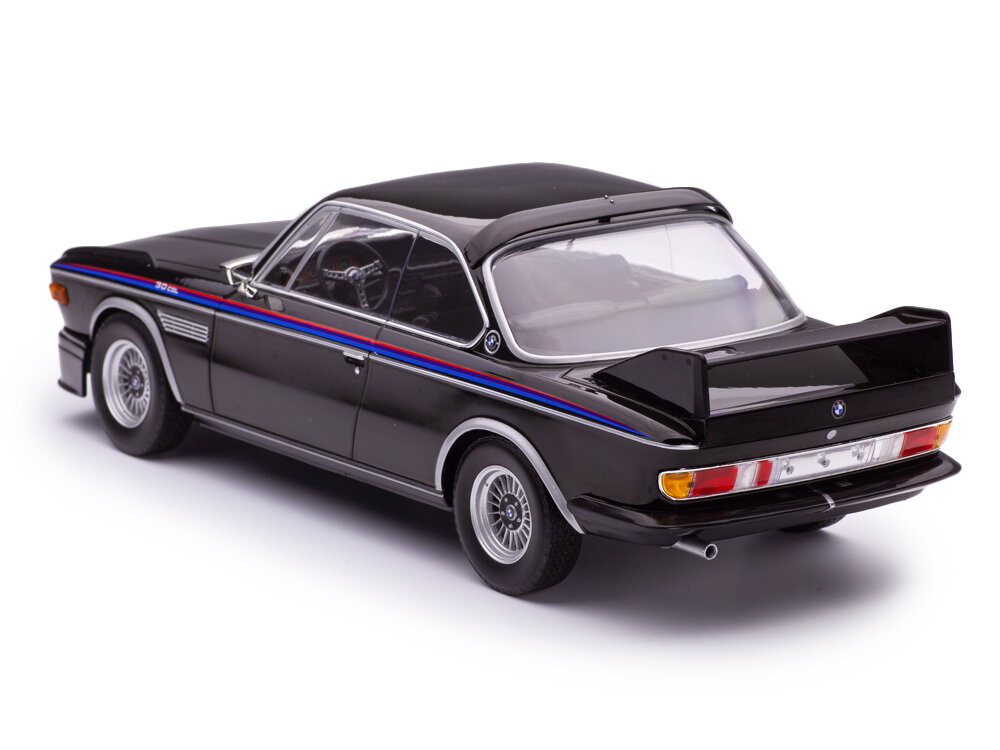 Модель коллекционная MINICHAMPS Bmw 3.0 csl E9 1973 black — фото 1