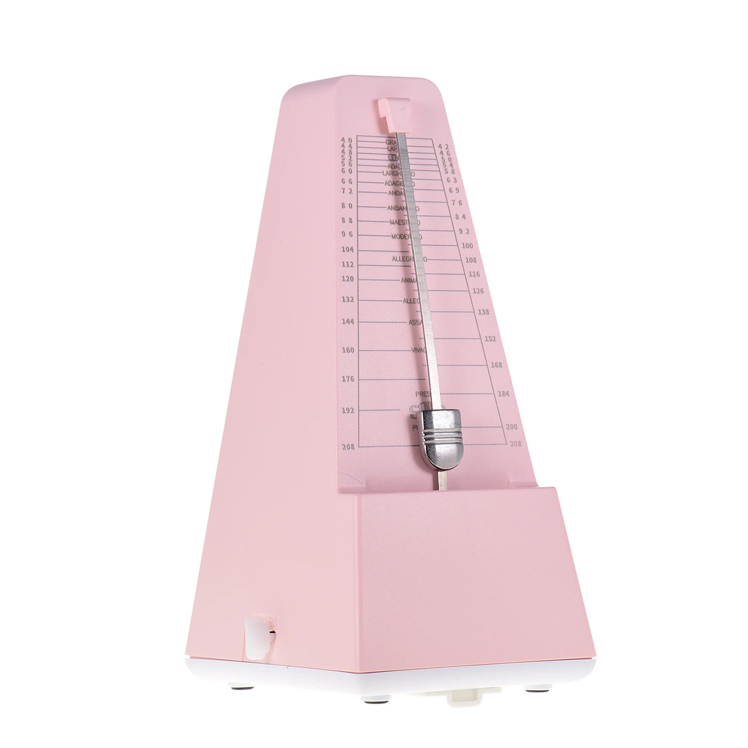 Метроном механический Solo Macaron S-320 Pink пластиковый, 40-208 ударов