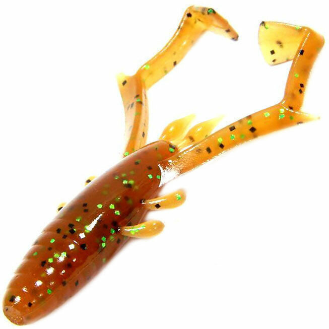 REINS Силиконовая приманка DELTA SHRIMP Цв. 399-Rootbeer SP, 12 шт. пач.