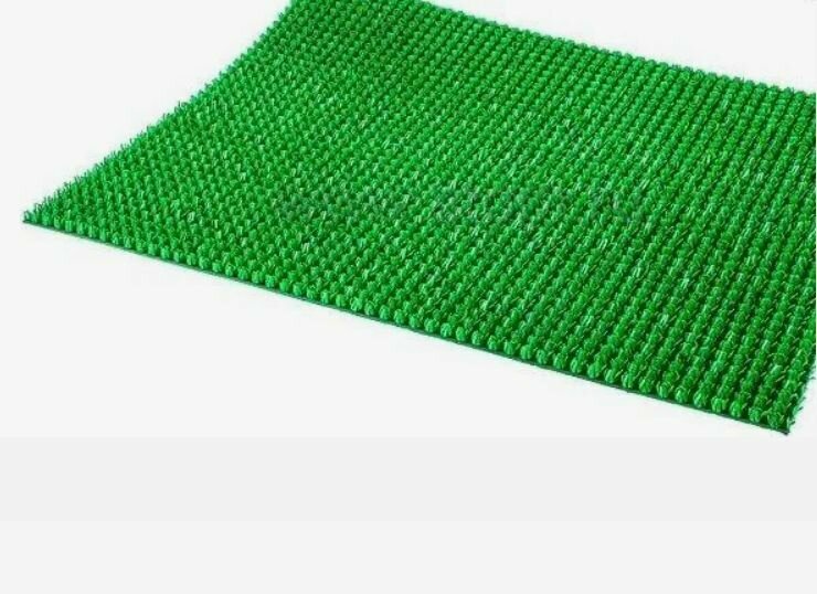 Коврик придверный щетинистый 45 x 60 зеленый