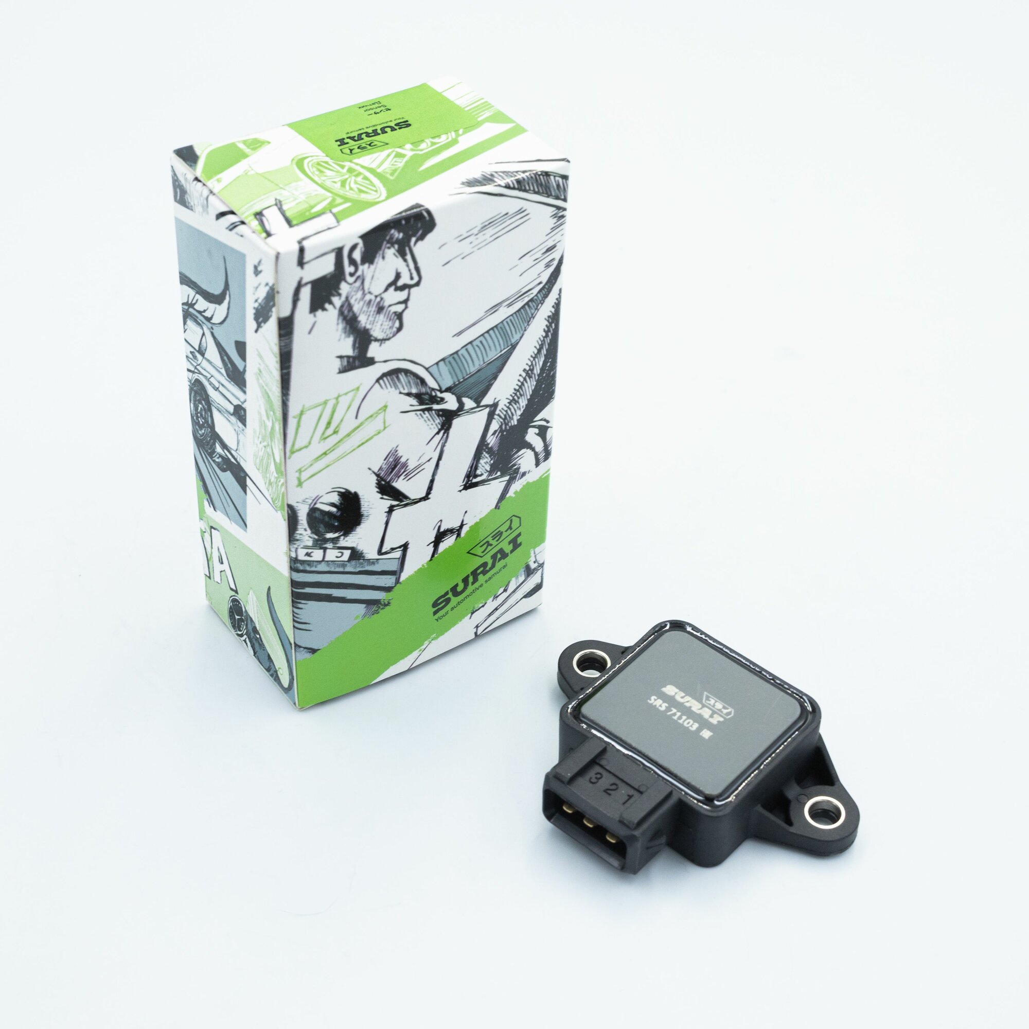 Датчик положения дроссельной заслонки для ГАЗ/УАЗ с дв. ЗМЗ 406 SURAI SRS 71103