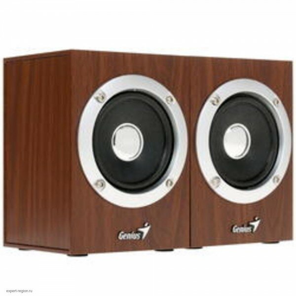 Акустическая система GENIUS SP-HF280 wooden USB Проводной пульт регулировки громкости для легкого управления