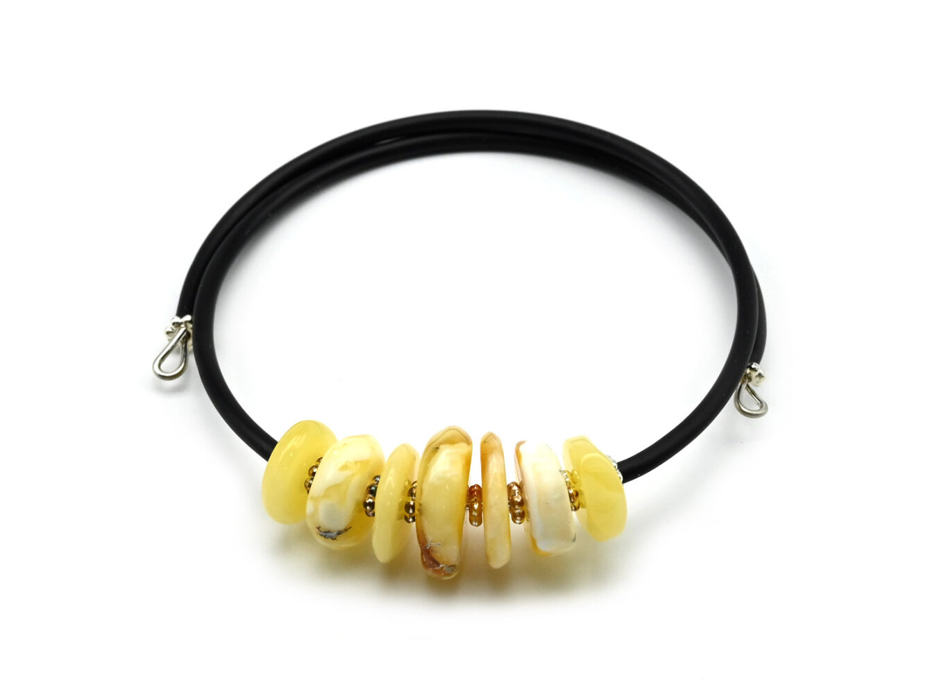 Браслет, янтарь