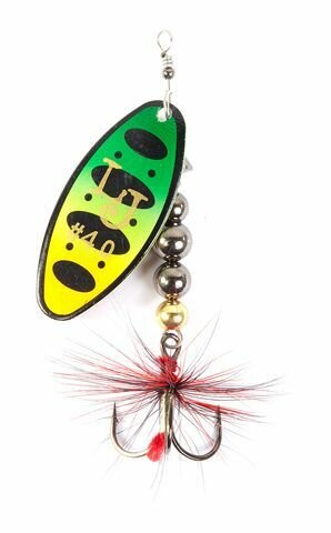 Блесна колеблющаяся Daiwa CHINOOK-S 14гр # CHT/Zebra Glow /04860632