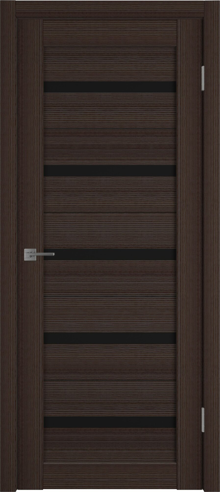 Atum X7 WENGE (венге) BLACK GLOSS 600*2000 (дверное полотно)