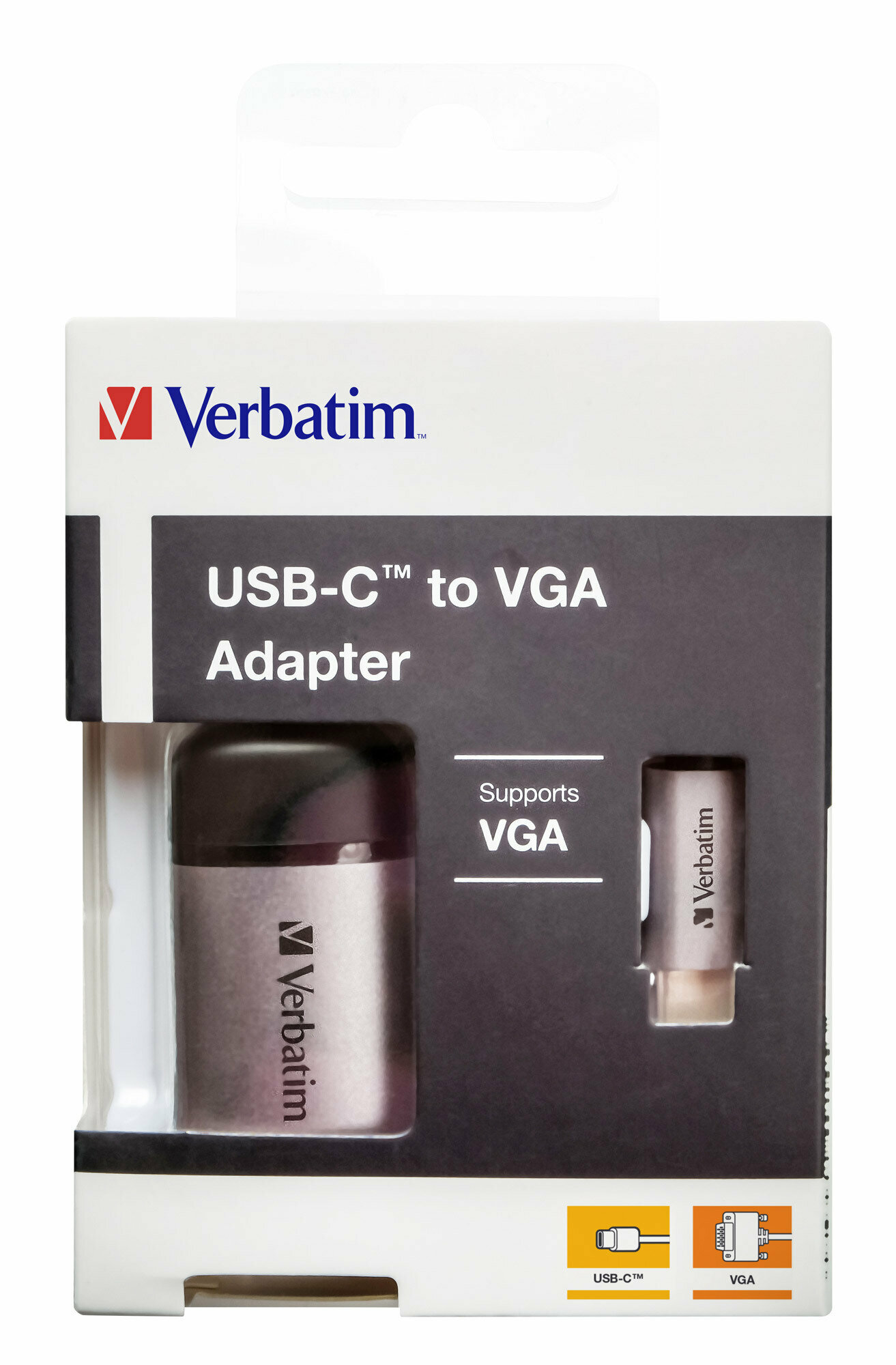 Адаптер Verbatim USB-C VGA — фото 1