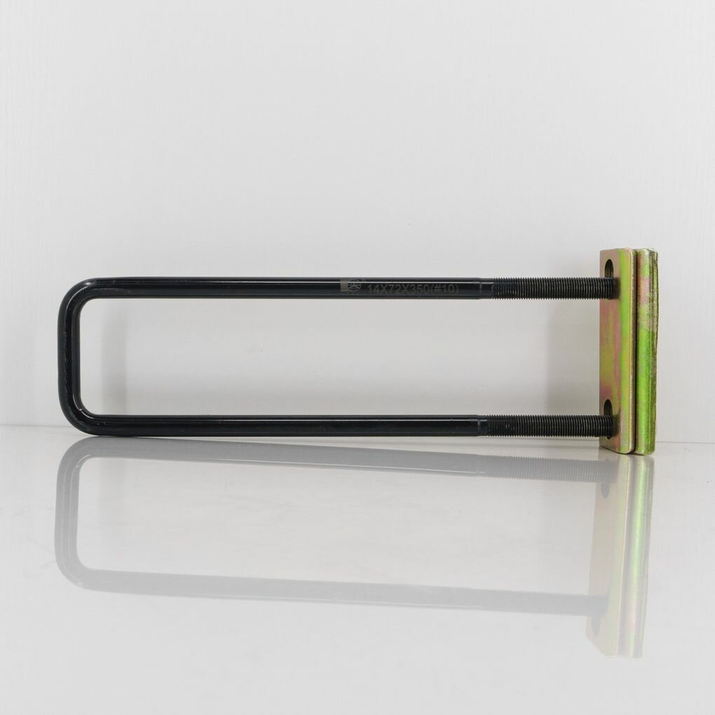 Стремянка крепления будки/кузова 14*72*350, ZEVS (с закрепляющимися планками)