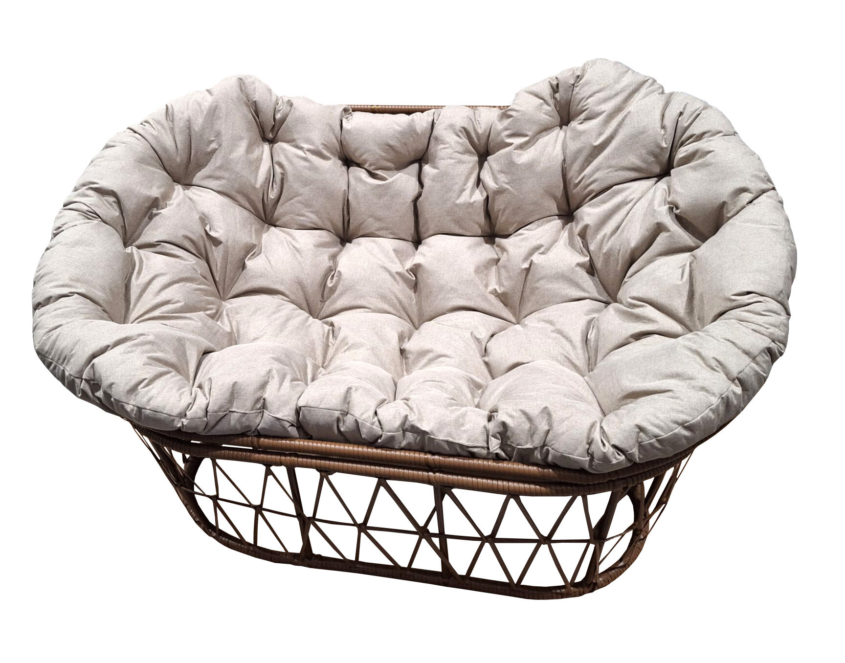 Диван Мебельторг Мамасан арт. CN Бежевая/Подушка бежевая 8240749701