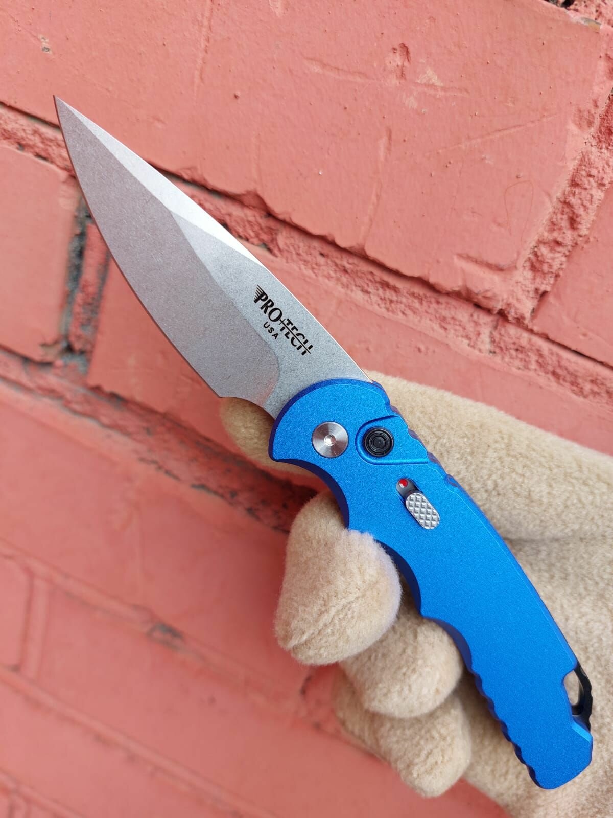 Складной нож PROTECH TR-5 T501 (синий)