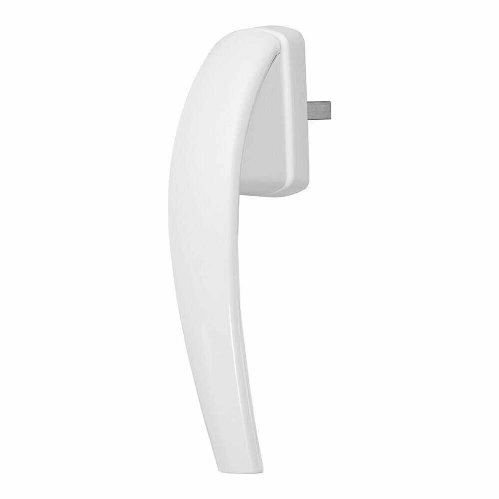 Ручка оконная белая металл Internika Весна