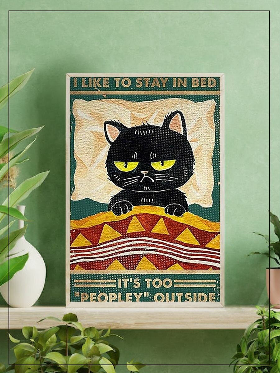 Постер "Сонный котик" — фото 1