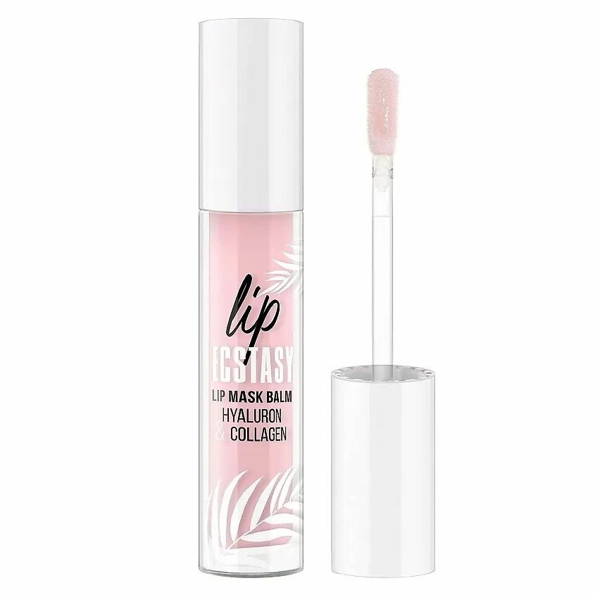 LUXVISAGE Маска-бальзам LIP ECSTASY для губ hyaluron & collagen, тон 601 Rose