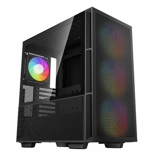 Корпус ATX DeepCool CH560, Midi-Tower, без БП, черный [r-ch560-bkape4-g-1]