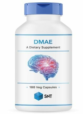 SNT DMAE дмаэ для умственной активности 880мг, 180 капсул